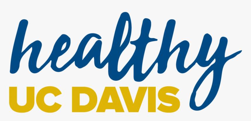 Healthy Uc Davis Logo - Calligraphy, HD Png Download , Transparent Png ...