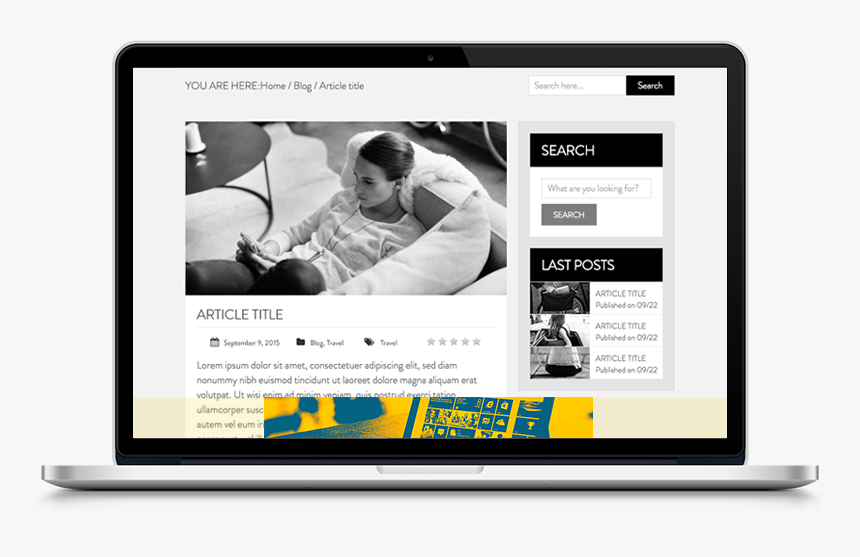 Photography Video Display Ads Png - Desktop Ad Unit, Transparent Png ...