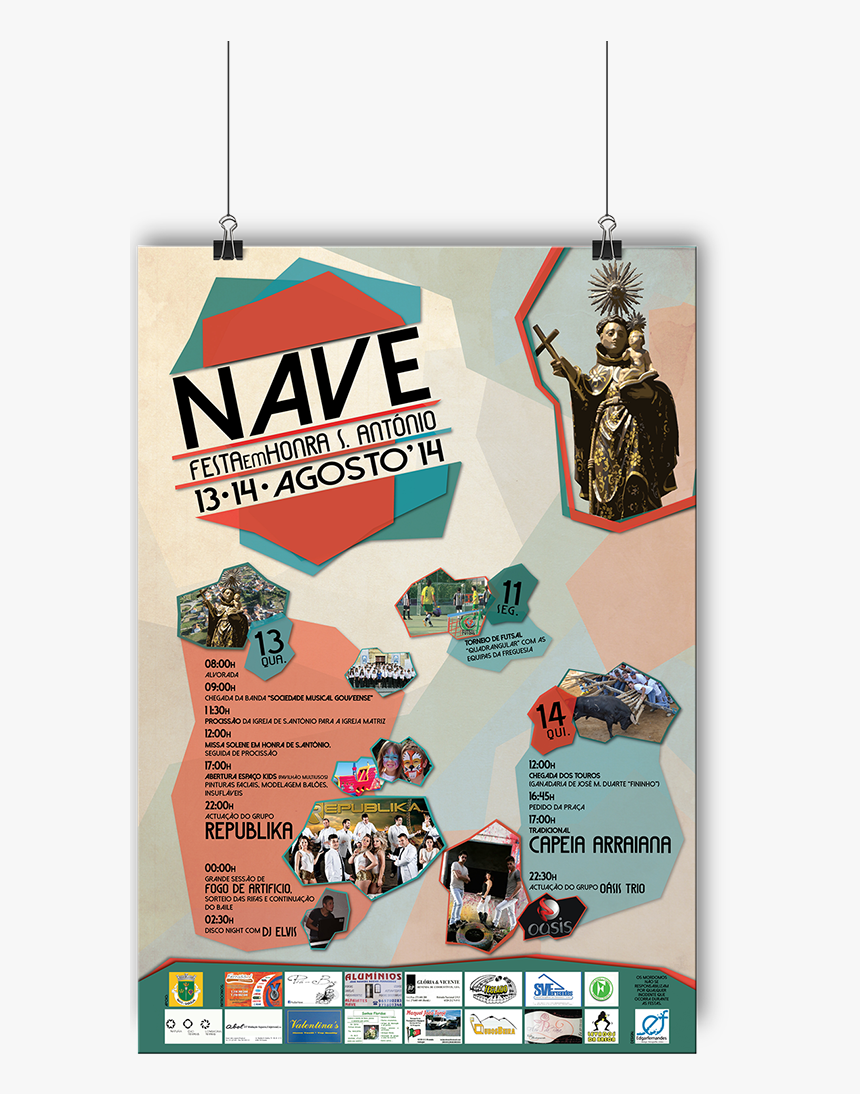 Poster Festa Nave - Poster, HD Png Download , Transparent Png Image ...