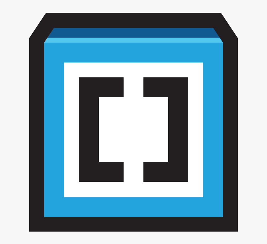 Brackets Icon - Electric Blue, HD Png Download , Transparent Png Image ...