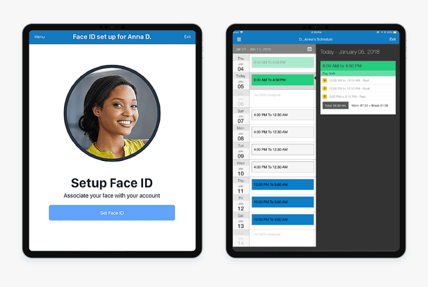 Replicon Time Clock App - Replicon Cloud Clock, HD Png Download ...