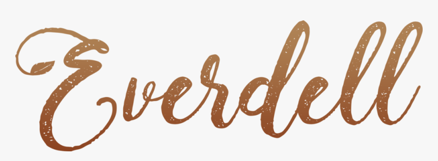 Everdell-logo - Calligraphy, HD Png Download , Transparent Png Image ...