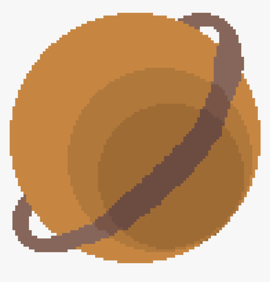 Transparent Planet Ring Png - Planet Pixel Art, Png Download ...