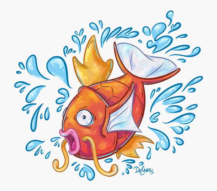 Magikarp Used Splash By Superedco - Magikarp Splash Png, Transparent ...
