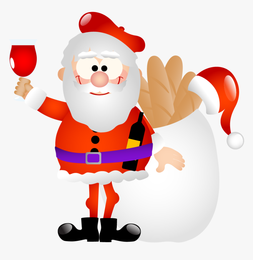Santa Claus Vector, HD Png Download , Transparent Png Image - PNGitem