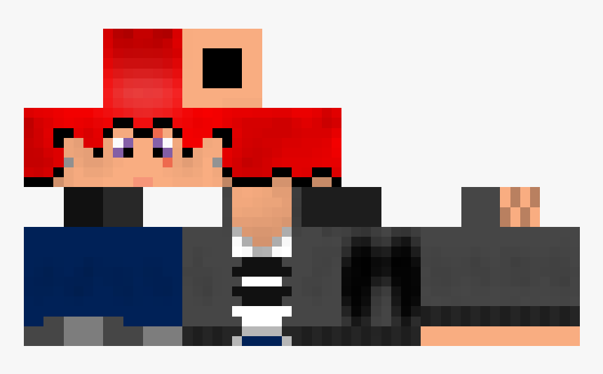 Transparent Minecraft - Minecraft Skin Png File, Png Download ...