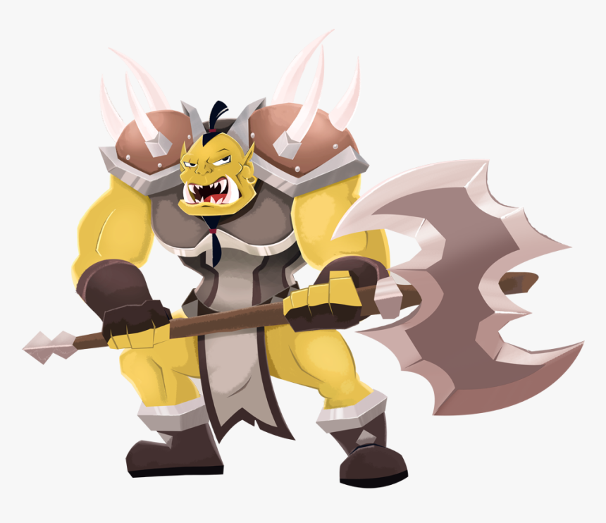 Orc - Cartoon, HD Png Download , Transparent Png Image - PNGitem