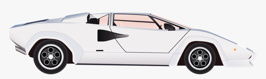 Lamborghini Countach, HD Png Download , Transparent Png Image - PNGitem
