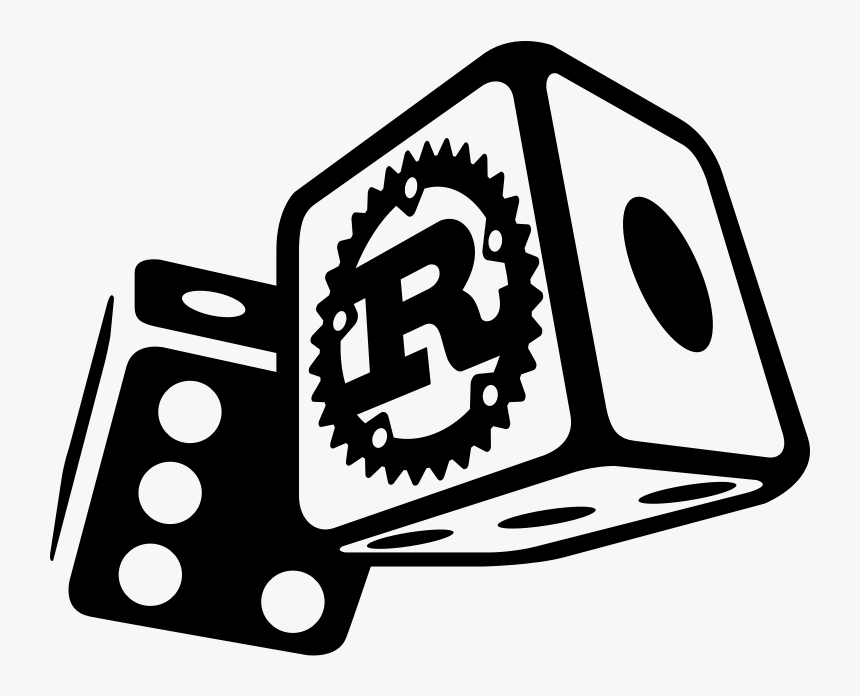 Rust Rand Logo 2x Clipart , Png Download, Transparent Png , Transparent ...