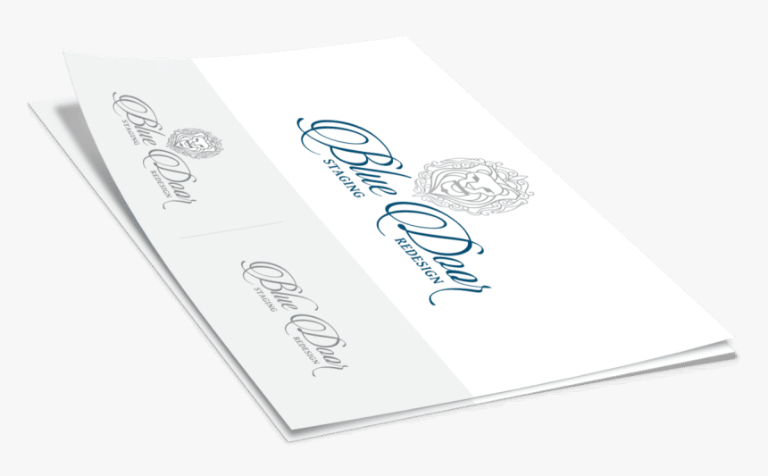 Blue Door Logo - Calligraphy, HD Png Download , Transparent Png Image ...