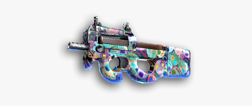 P90 Death By Kitty, HD Png Download , Transparent Png Image - PNGitem