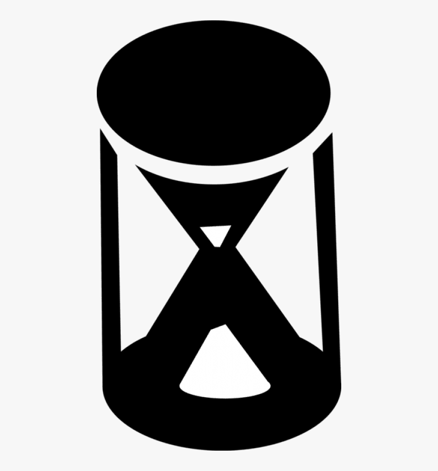 Vector Illustration Of Hourglass Or Sandglass, Sand, HD Png Download ...