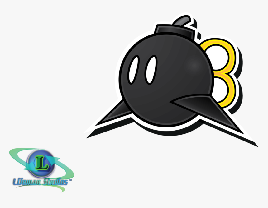 Collection Of Free Bomb Vector Super Mario Download - Mario Paper Bomb ...