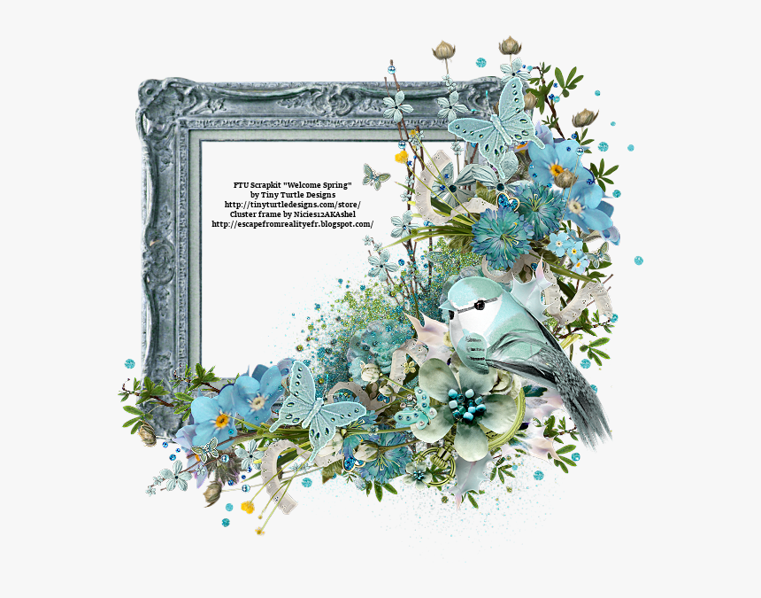 Spring Cluster Frames, HD Png Download , Transparent Png Image - PNGitem