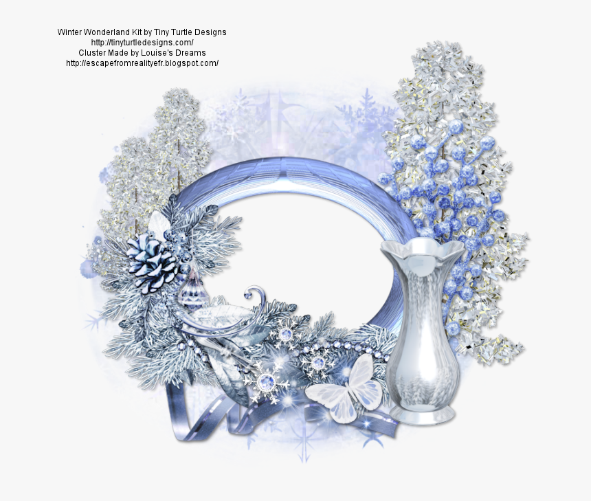 Blue Christmas Cluster Png, Transparent Png , Transparent Png Image ...