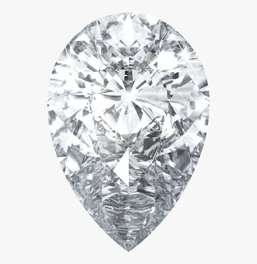 16 Ct Pear Lab Grown Diamond, HD Png Download , Transparent Png Image ...