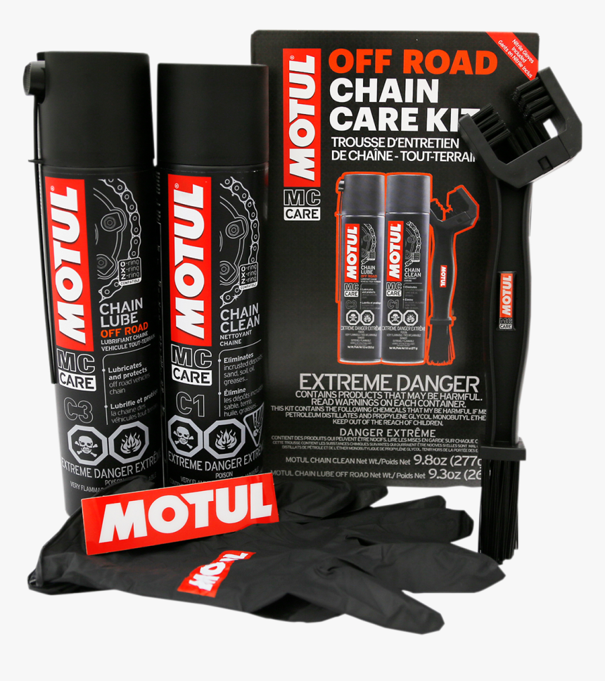 Motul Chain Care Kit, HD Png Download , Transparent Png Image - PNGitem