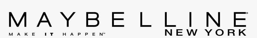 Maybelline Logo Make It Happen, HD Png Download , Transparent Png Image ...