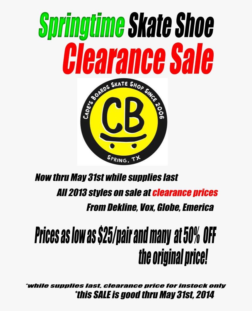 Springtime Shoe Sale Shoe Clearance Flyer - Circle, HD Png Download ...
