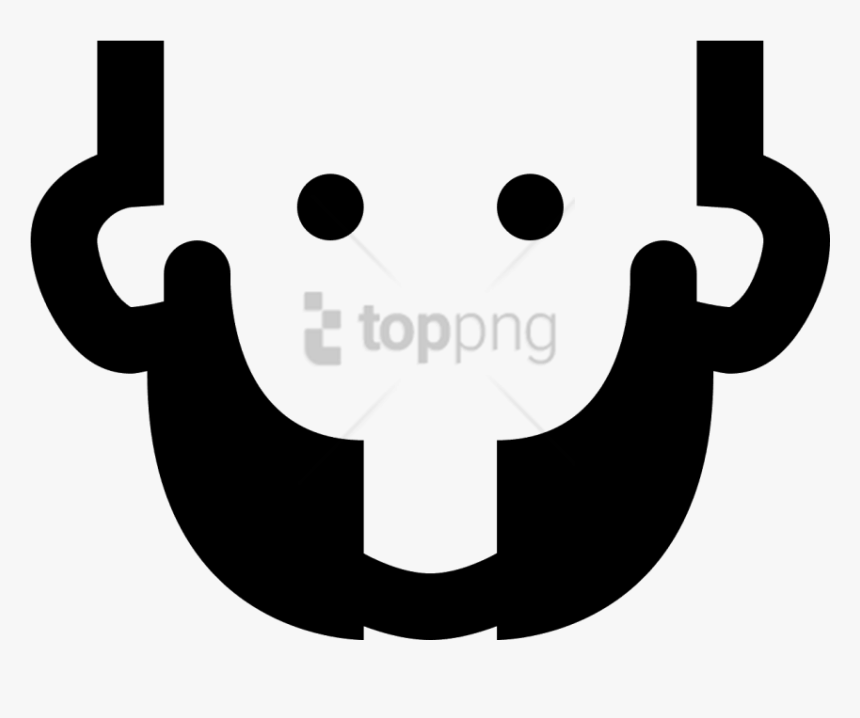 Free Png It Is An Icon Of A Persons Face With Sideburns, Transparent ...