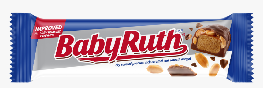 Baby Ruth Dry Roasted Peanuts - Baby Ruth Candy Bar, HD Png Download ...