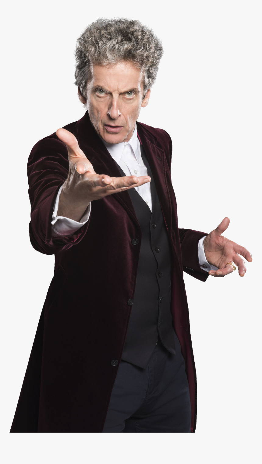 Twelfth Doctor Png - Peter Capaldi Doctor Who Png, Transparent Png ...