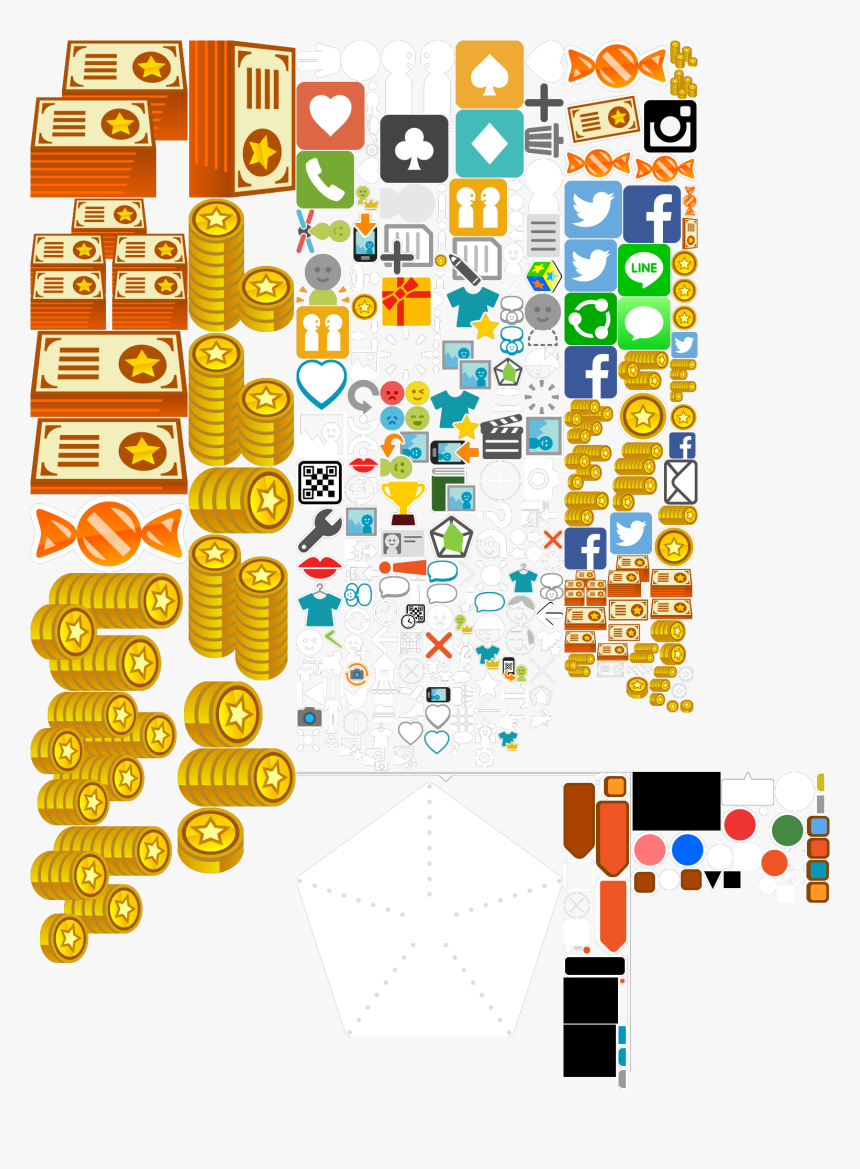 Click For Full Sized Image Icons - Miitomo Icons, HD Png Download ...