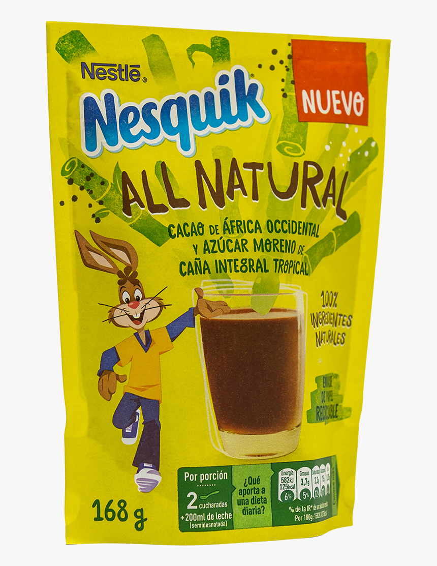 Nesquik All Natural France, HD Png Download , Transparent Png Image ...