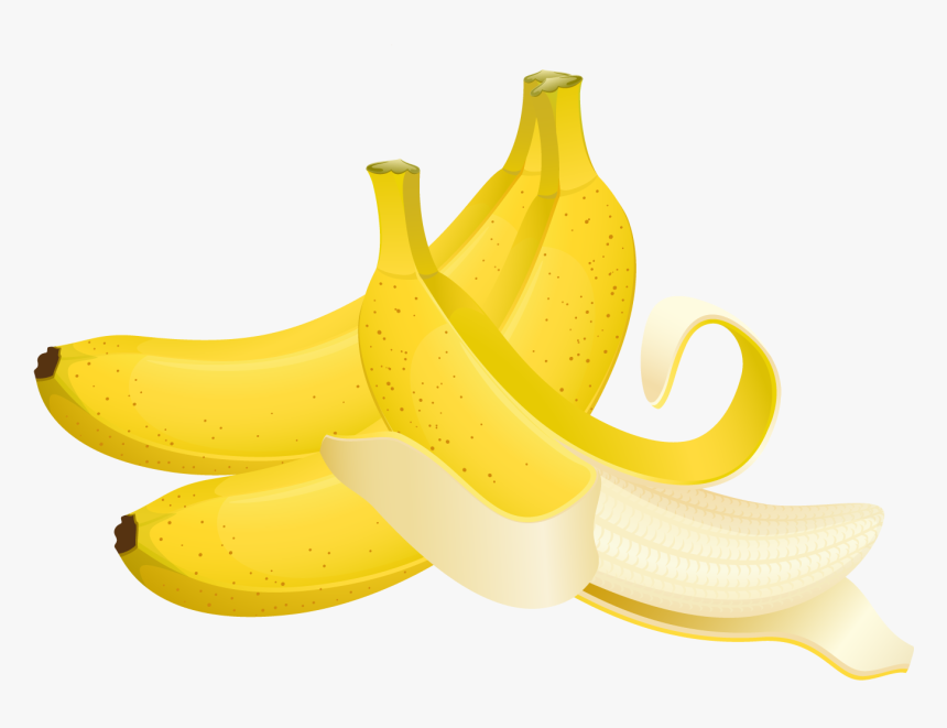 Clipart Banana Large - Saba Banana, HD Png Download , Transparent Png ...