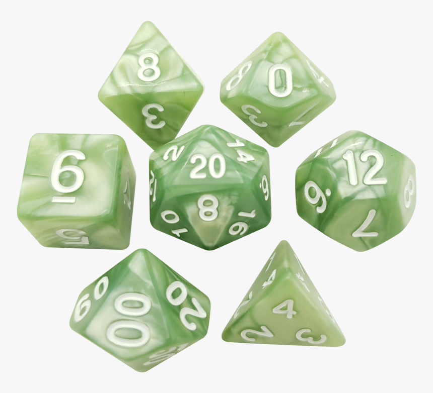Green Dice Png - D&d Light Green Dice, Transparent Png , Transparent ...