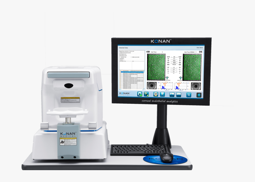 Konan Specular Microscope , Png Download - Cellchek Xl, Transparent Png ...