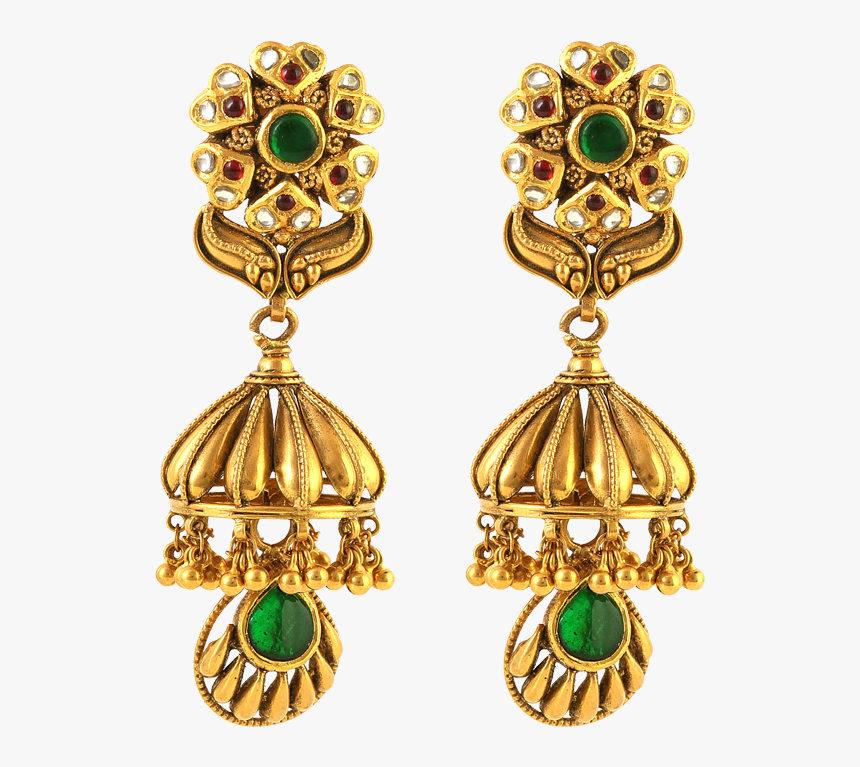 Png Jewellers Earrings - Gold Earrings Png, Transparent Png ...