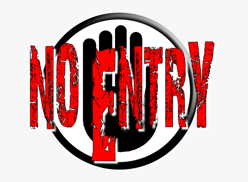 No Entry, HD Png Download , Transparent Png Image - PNGitem