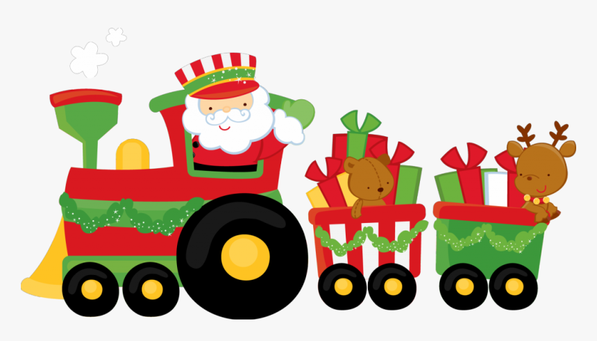 Christmas Train Clip Art