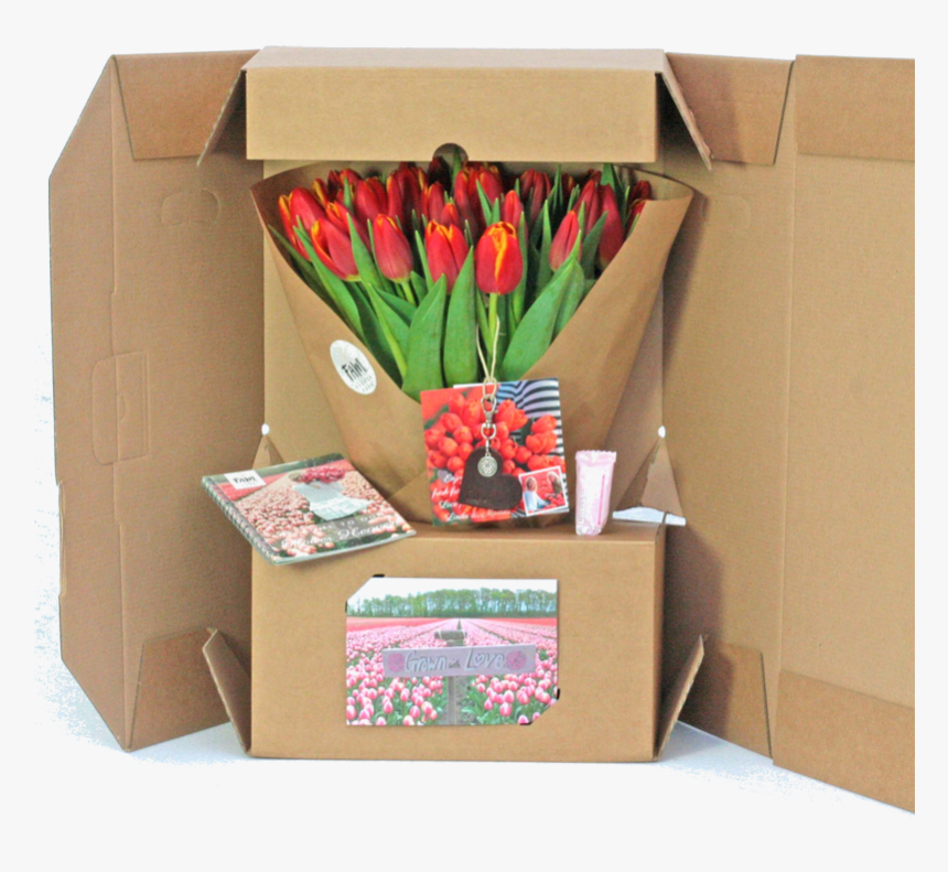 Tulip Gift Box, HD Png Download , Transparent Png Image - PNGitem