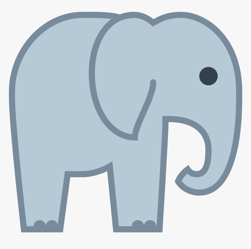 Transparent Elephant Trunk Png - Elephant Icon, Png Download ...
