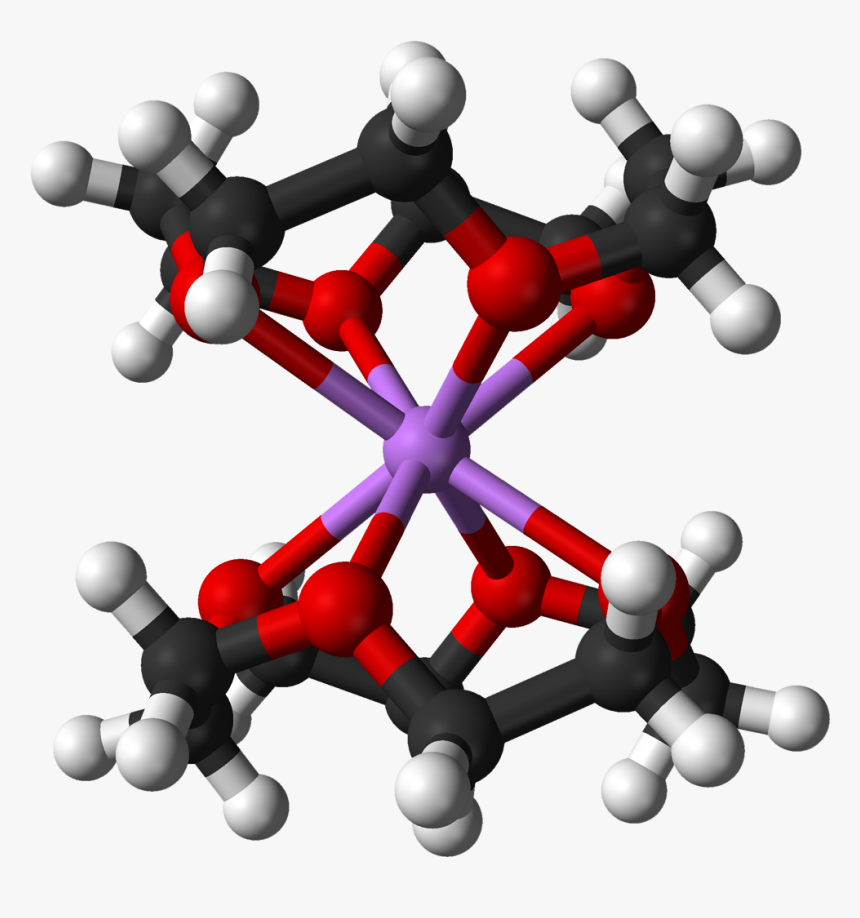Bis Lithium Cation From Xtal 3d Balls B - Crown Ether Crystal Structure ...