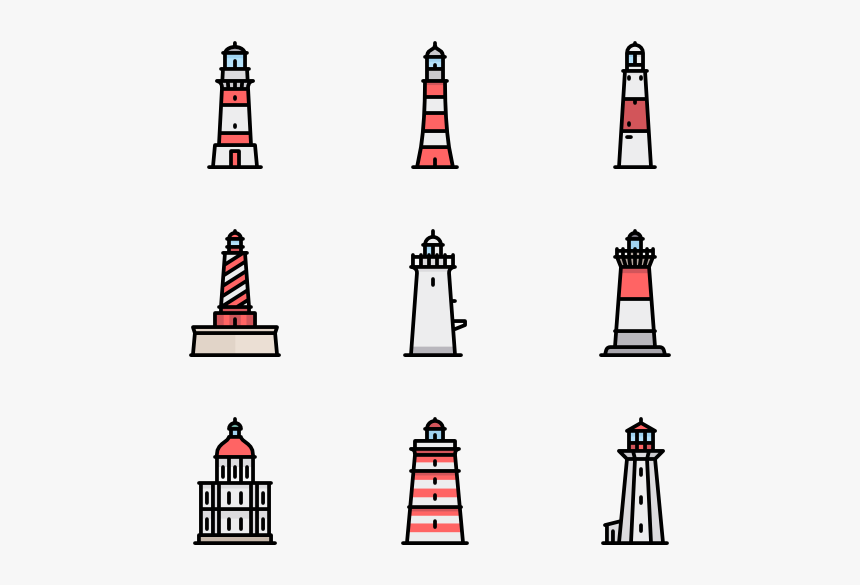 Lighthouse - Lighthouse Icon, HD Png Download , Transparent Png Image ...