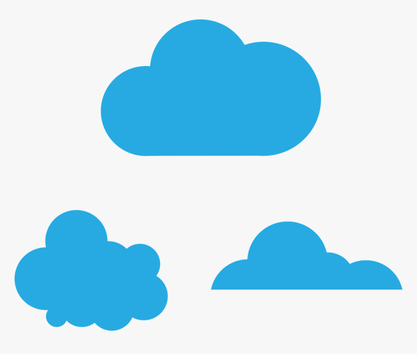 Clouds Color Blue, HD Png Download , Transparent Png Image - PNGitem