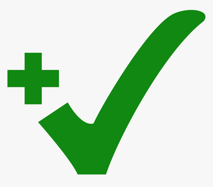 Check Cross Transparent Clipart Free Png - Check Plus, Png Download ...