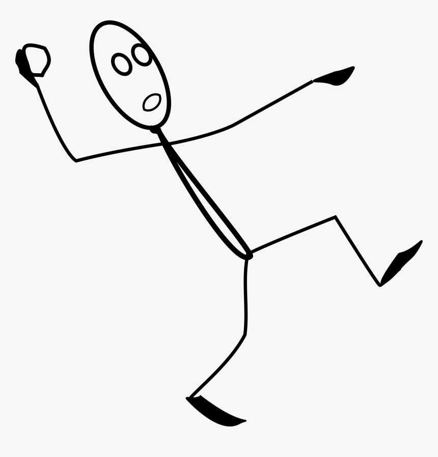 Al Throwing A Stone Clip Arts - Stick Figure Throwing Ball, HD Png ...