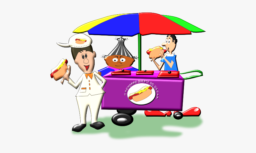 Hot Dog Stand - Clip Art, HD Png Download , Transparent Png Image - PNGitem