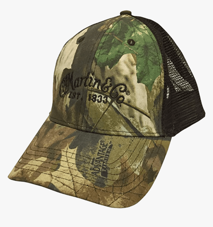 Martin Mesh Realtree Camo Hat - Baseball Cap, HD Png Download ...