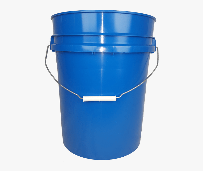 25 Gallon Plastic Bucket Chevron Blue - Bucket, HD Png Download ...