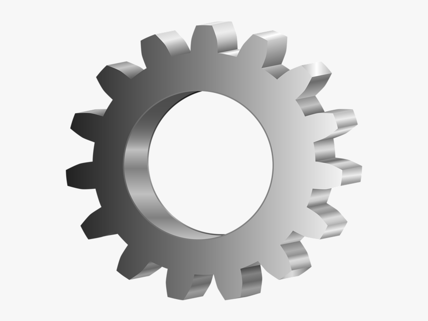 Gears Clipart Transparent - Gear, HD Png Download , Transparent Png ...