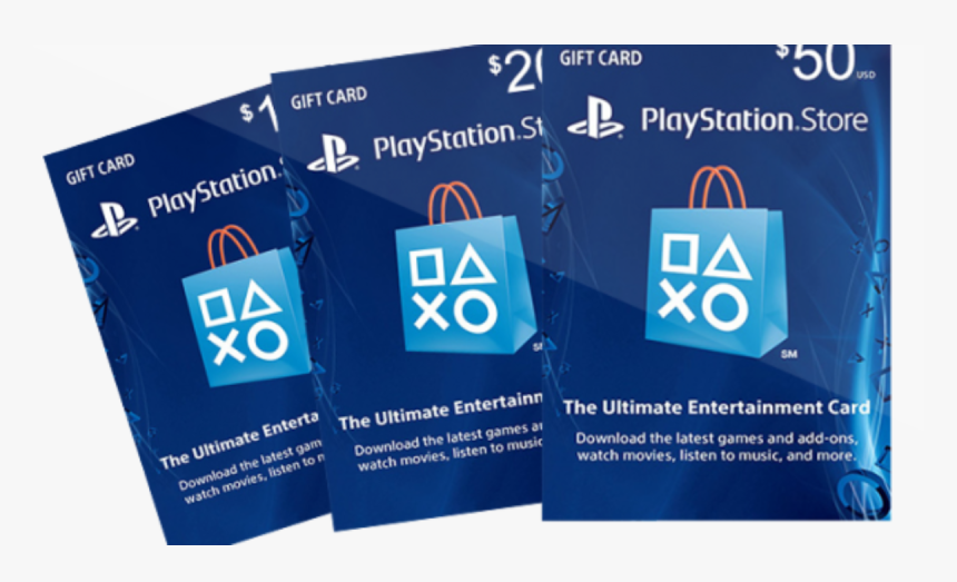 Psn Cards, HD Png Download , Transparent Png Image - PNGitem