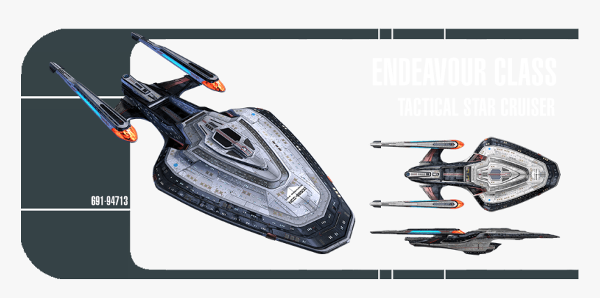 Star Trek Online Endeavour Class, HD Png Download , Transparent Png ...