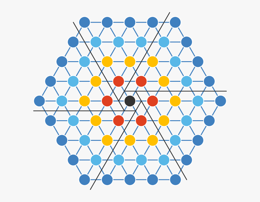 Centered Hexagonal Numbers To The Fifth Order - Centered Hexagonal Number, HD Png Download ...