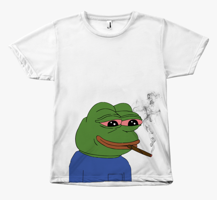 Smoking Pepe The Frog, HD Png Download , Transparent Png Image - PNGitem