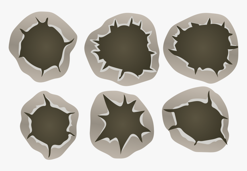 Cartoon Bullet Hole Png, Transparent Png , Transparent Png Image - PNGitem